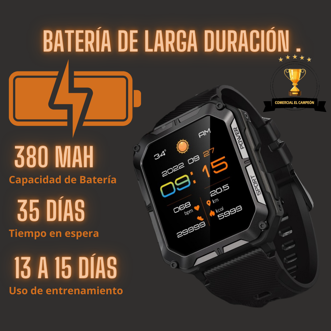GENERICO Reloj Inteligente Smart Watch C20 PRO Para iPhone Y Android ...