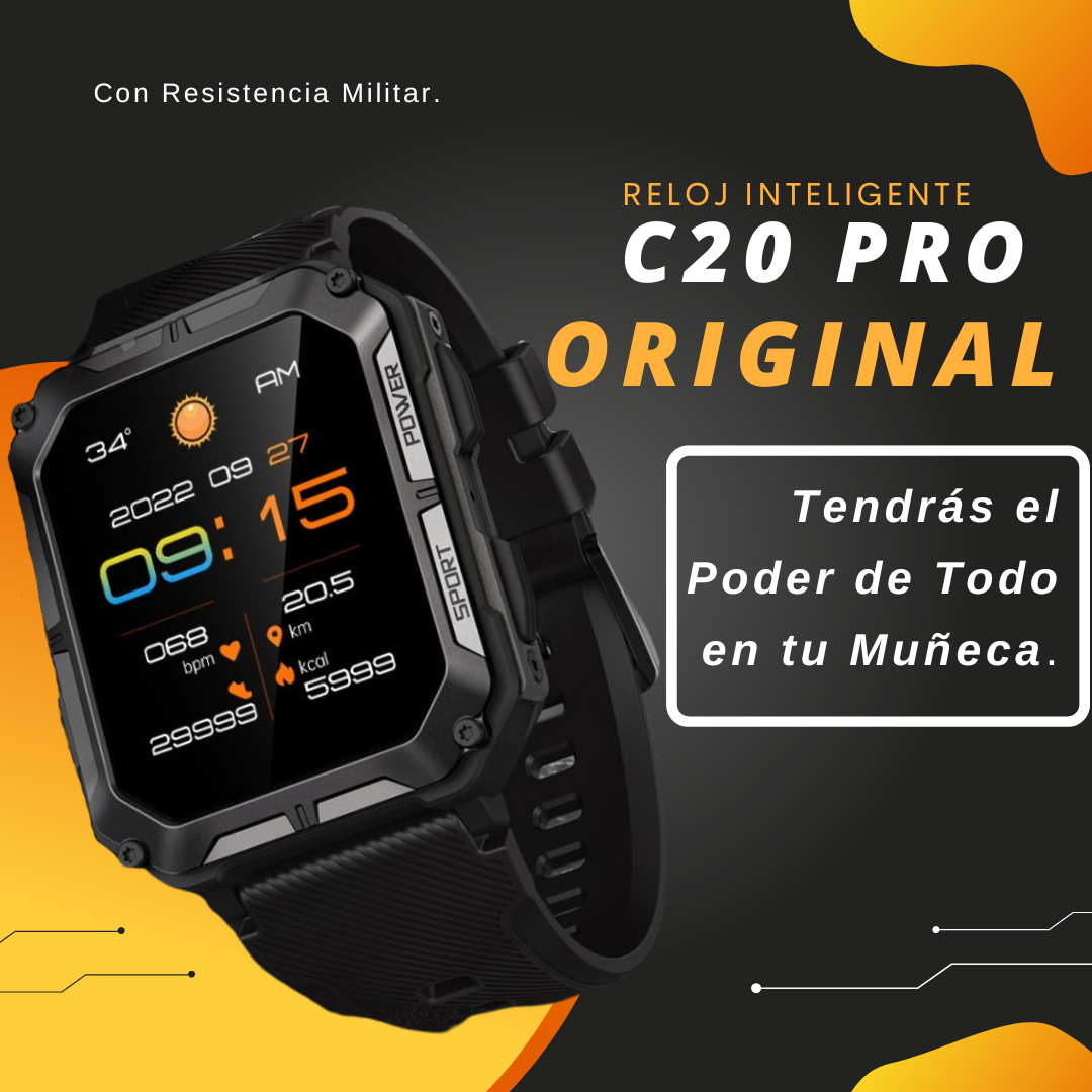 GENERICO Reloj Inteligente Smart Watch C20 PRO Para iPhone Y Android ...